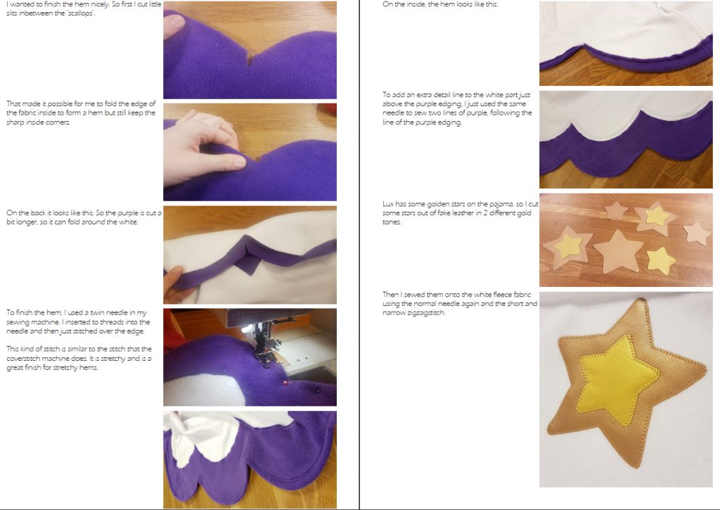 Pajama Lux patterns and tutorial - Pretzl Cosplay