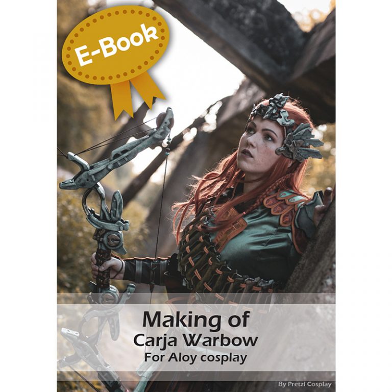 Aloy Carja warbow template and tutorial - Pretzl Cosplay