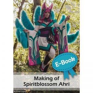 Spiritblossom Ahri patterns and tutorial - Pretzl Cosplay