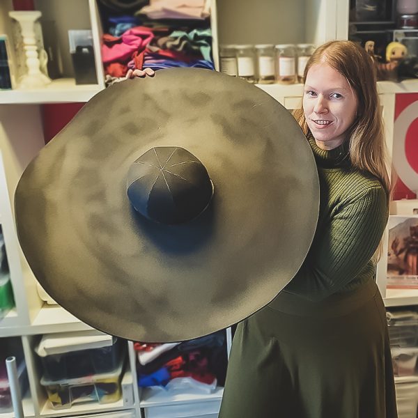 Big brim hat pattern - 3 brim sizes! - Pretzl Cosplay