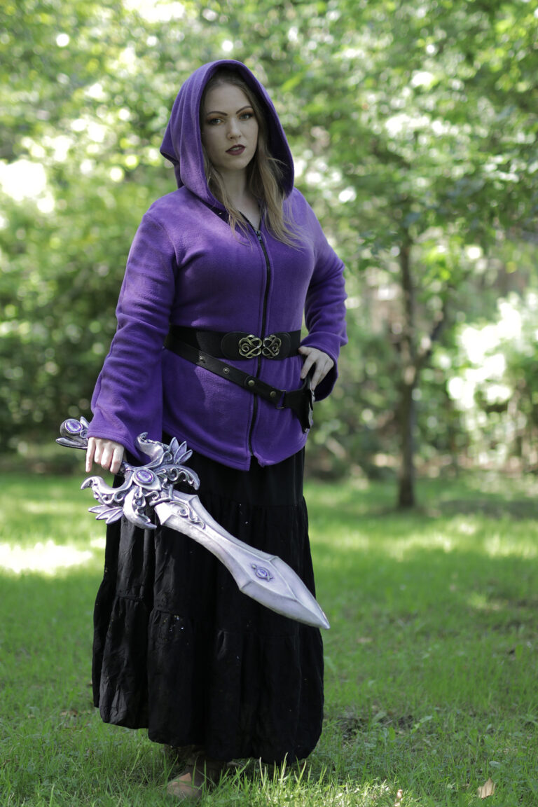 Fantasy sword prop template - Pretzl Cosplay