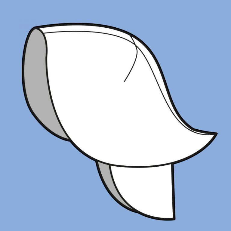 Knight shoulder armor pattern - Pretzl Cosplay