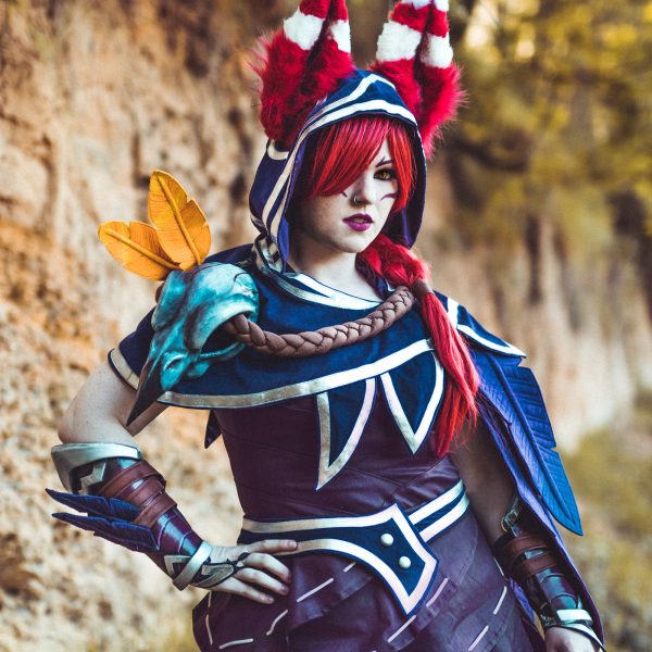Classic Xayah signed cosplay print - Pretzl Cosplay