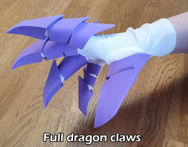 Hand armor (claws and gauntlets) pattern collection - 5 patterns ...