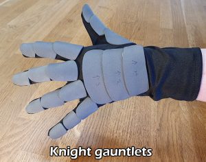 Hand armor (claws and gauntlets) pattern collection - 5 patterns ...