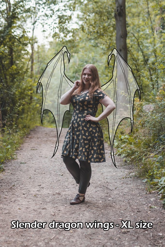 Dragon wings template collection - 5 wing shapes - Pretzl Cosplay